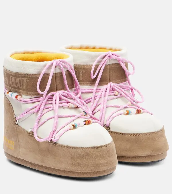 Moon Boot X Guest In Residence Icon Low Snow Boots - Brown
