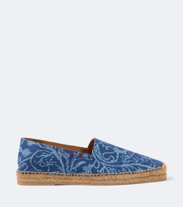 Kiton Printed Espadrilles