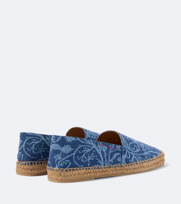 Kiton Printed Espadrilles