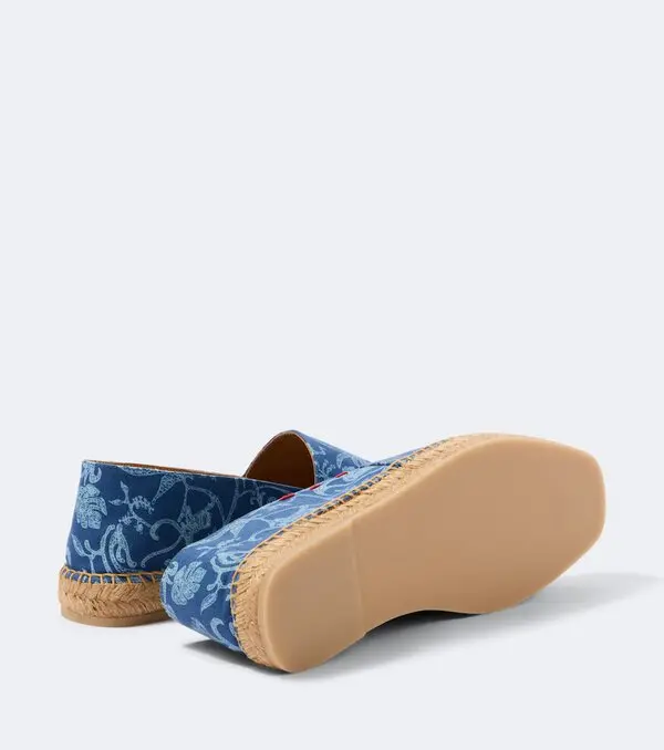 Kiton Printed Espadrilles