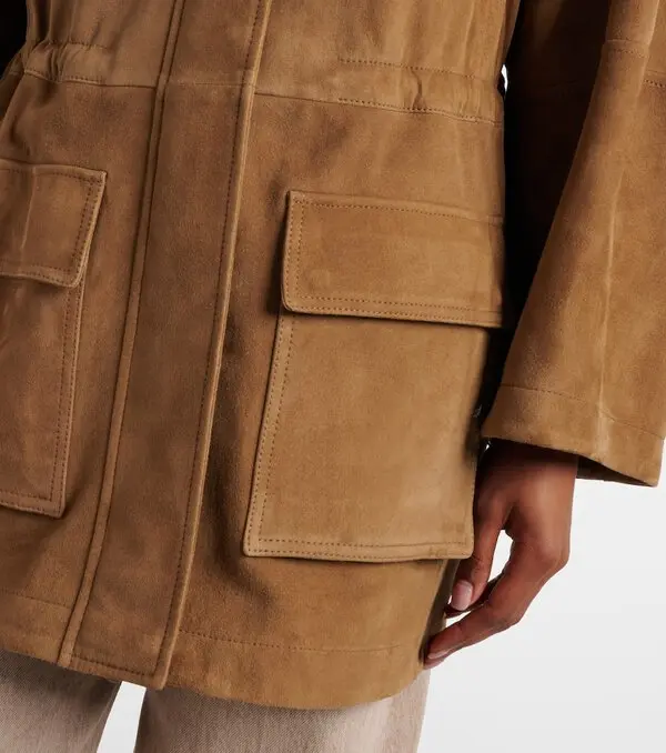 Brunello Cucinelli Suede Field Jacket
