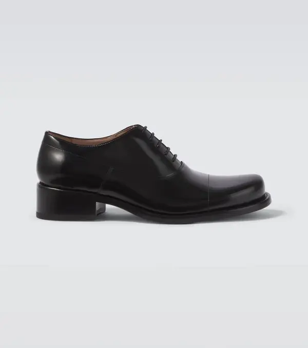 THE ROW Kai Leather Derby Shoes
