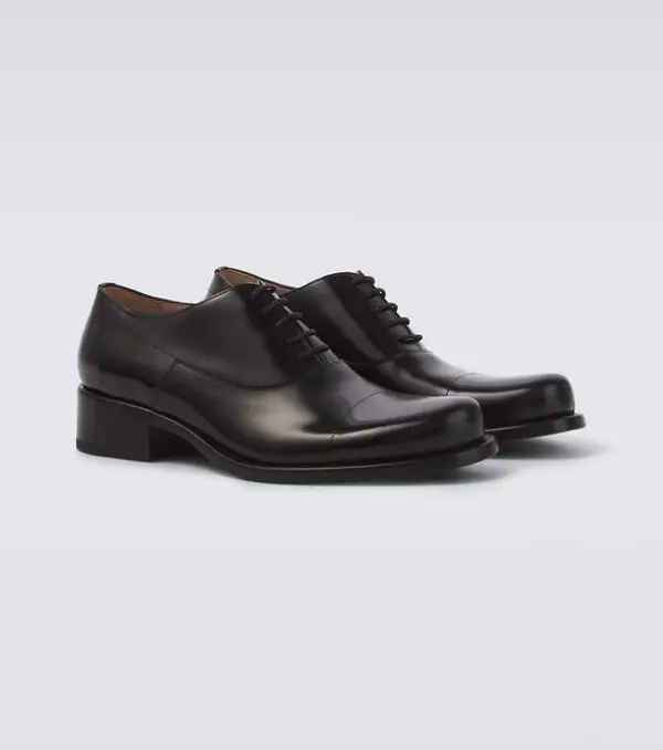 THE ROW Kai Leather Derby Shoes