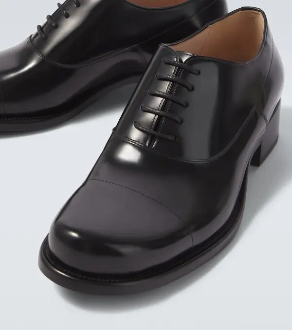 THE ROW Kai Leather Derby Shoes