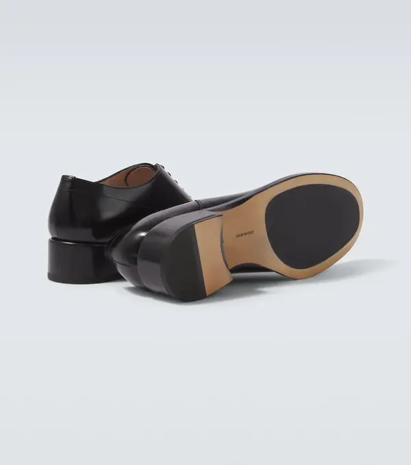 THE ROW Kai Leather Derby Shoes