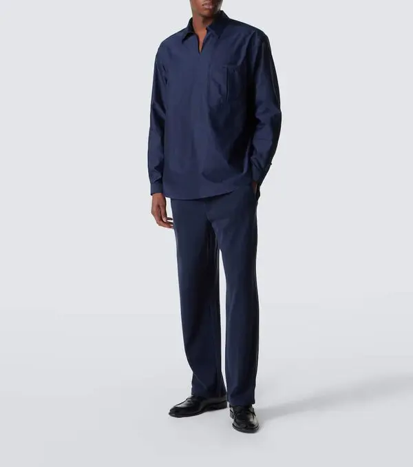 Giorgio Armani Mid-rise Straight Pants
