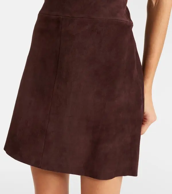 Stouls Chiquita Suede Mini Dress - Brown