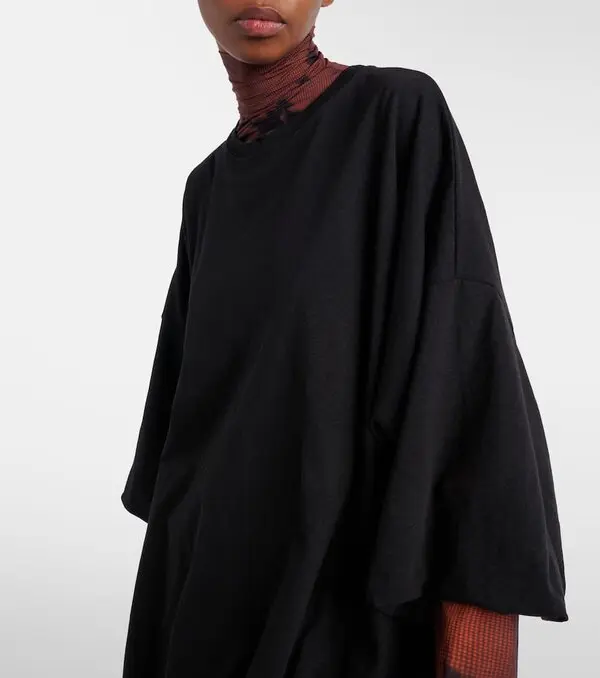 Acne Studios Eniko Logo Gathered T-shirt