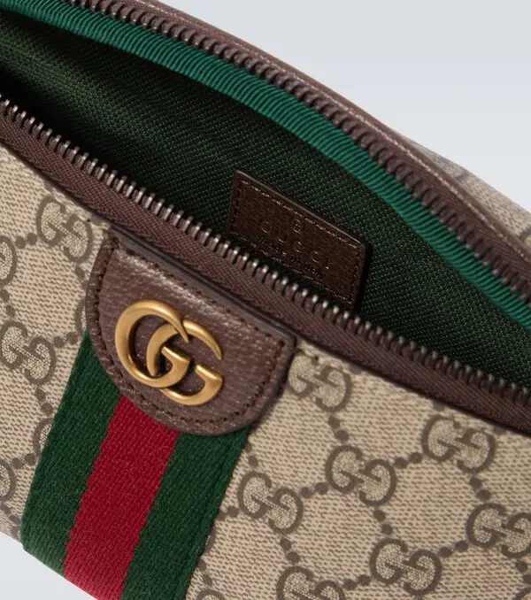 Gucci Ophidia Gg Canvas Small Belt Bag