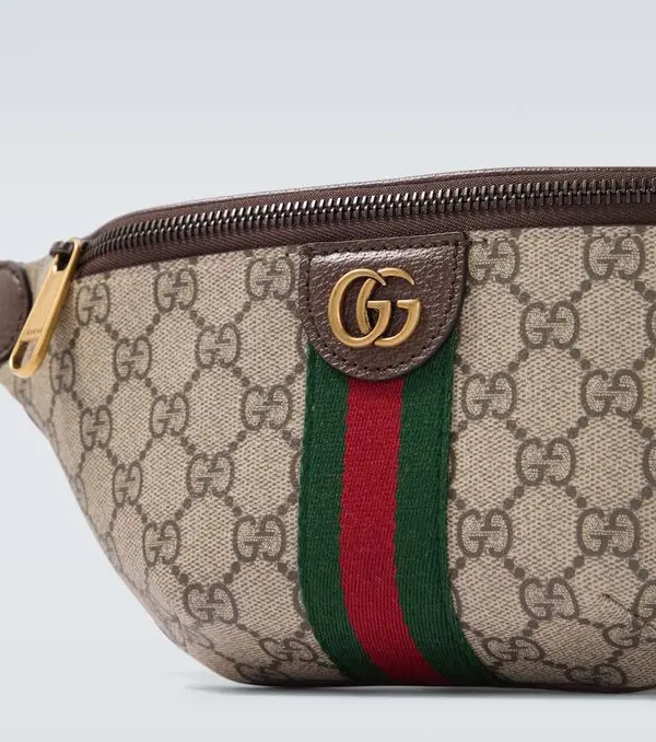 Gucci Ophidia Gg Canvas Small Belt Bag