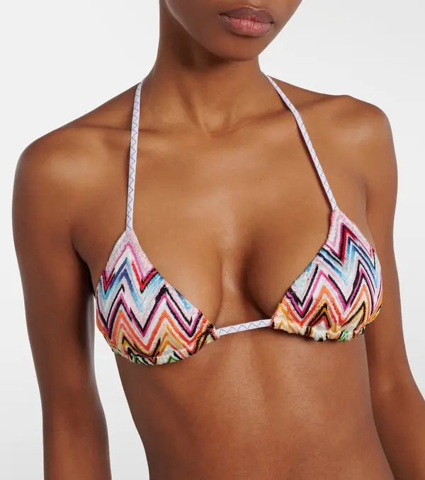 Missoni Chevron Two-piece Bikini Set - Multicoloured