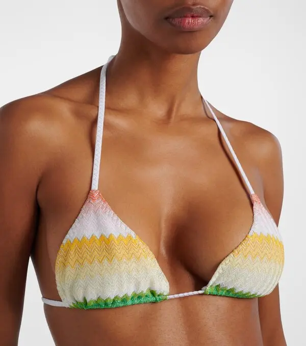 Missoni Chevron Lame Bikini - Multicoloured