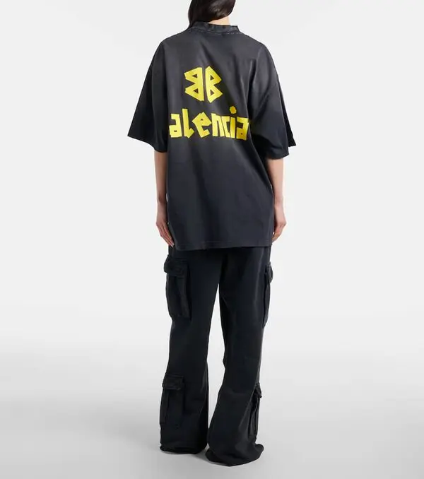 Balenciaga Cotton Cargo Trousers