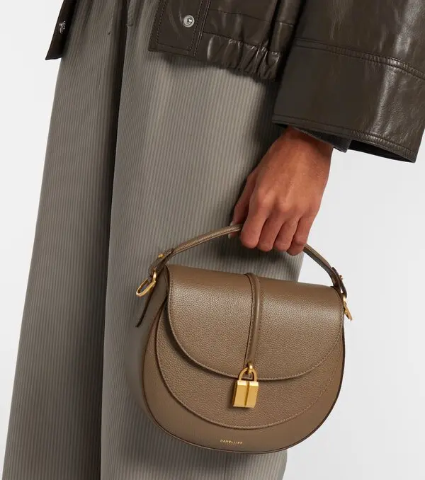 DEMELLIER Siena Leather Crossbody Bag