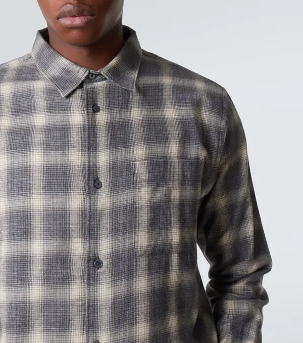 FRAME Plaid Cotton Shirt