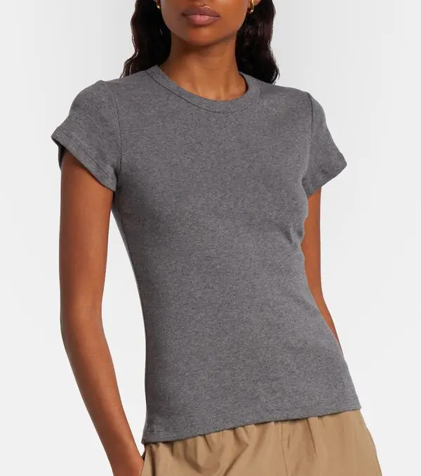LESET Nando Cotton Jersey T-shirt - Grey
