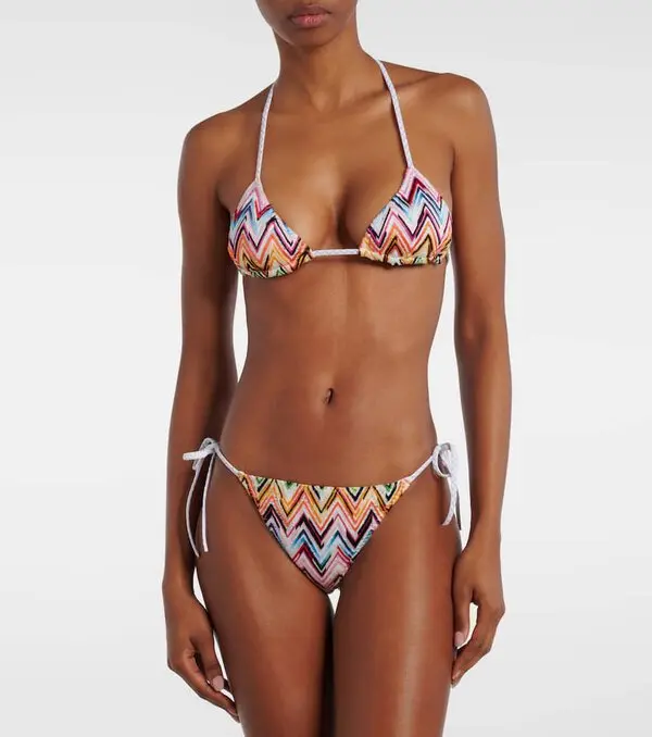 Missoni Chevron Two-piece Bikini Set