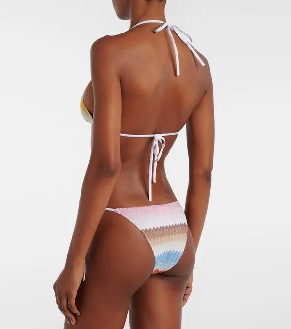 Missoni Chevron Lamé Bikini