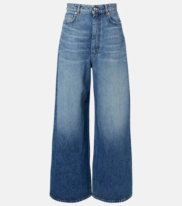 Sportmax Dangri Wide-leg Jeans