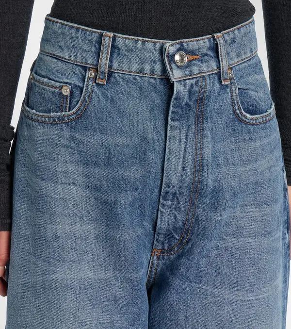 Sportmax Dangri Wide-leg Jeans