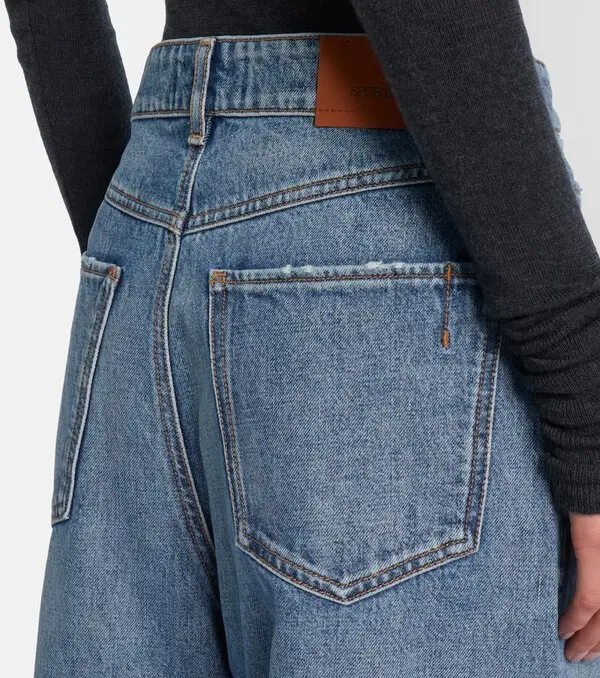 Sportmax Dangri Wide-leg Jeans