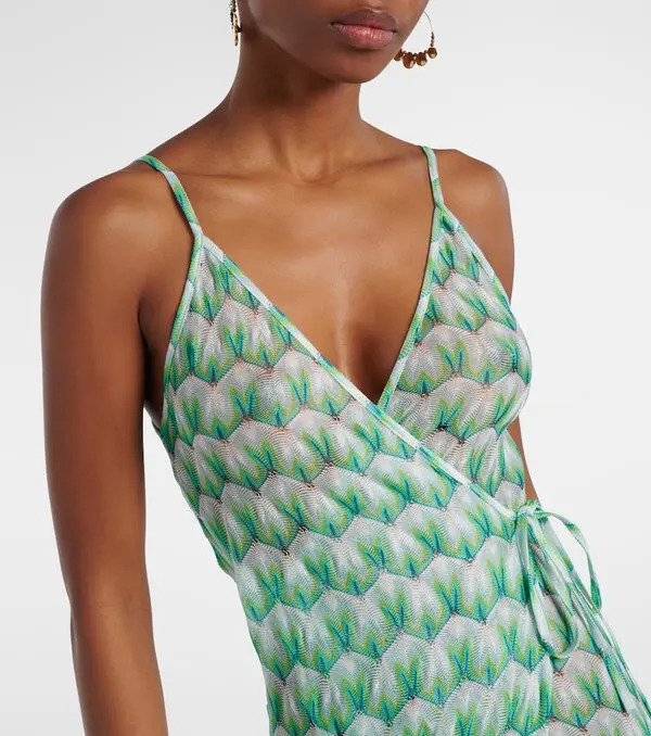 Missoni Zigzag Wrap Dress