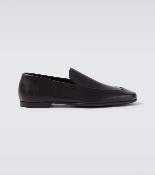 John Lobb Tyne Leather Loafers