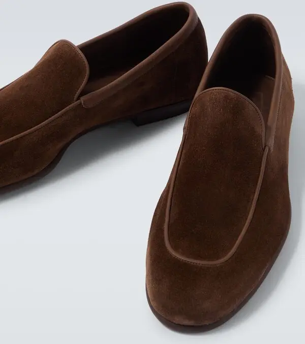 John Lobb Tyne Suede Loafers