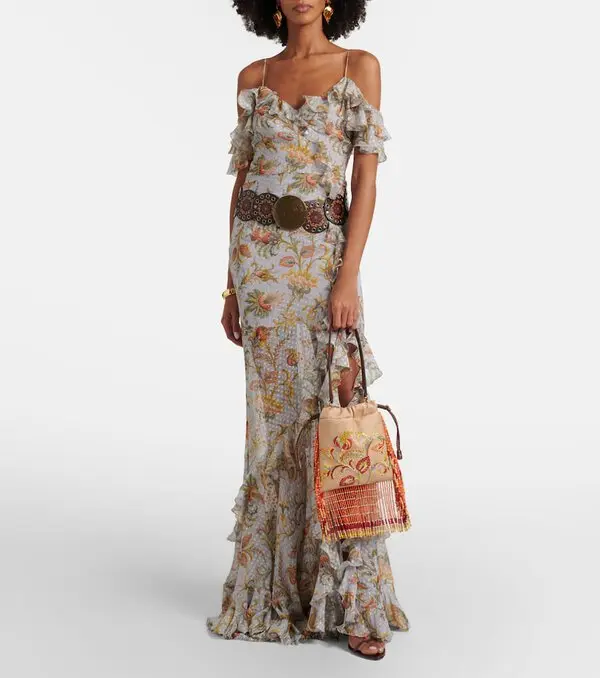 Etro Kalispera Small Embroidered Pouch