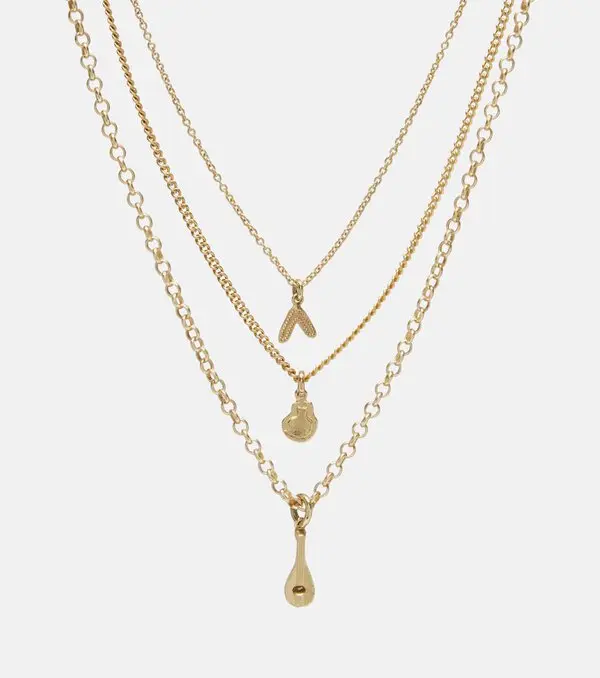ALEMAIS Alémais Le Jardin Chain Necklace - Gold