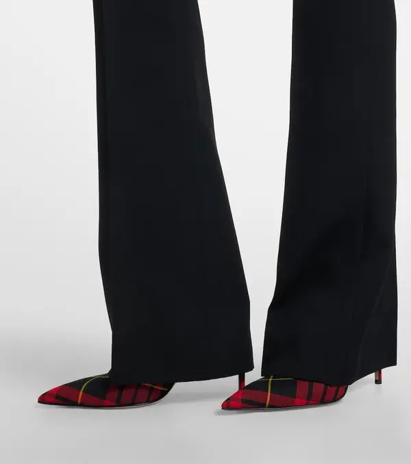 Alexander McQueen Wool Bootcut Pants