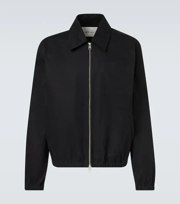 AMI Paris De Cour Cotton Gabardine Jacket