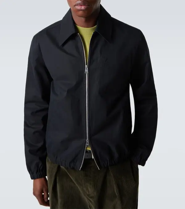 AMI Paris De Cour Cotton Gabardine Jacket