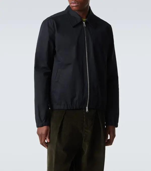 AMI Paris De Cour Cotton Gabardine Jacket