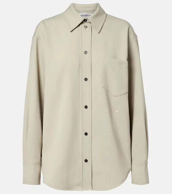 Victoria Beckham Oversized Shirt - Grey
