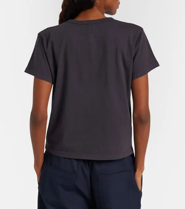 LESET Margo Cotton Jersey T-shirt - Blue