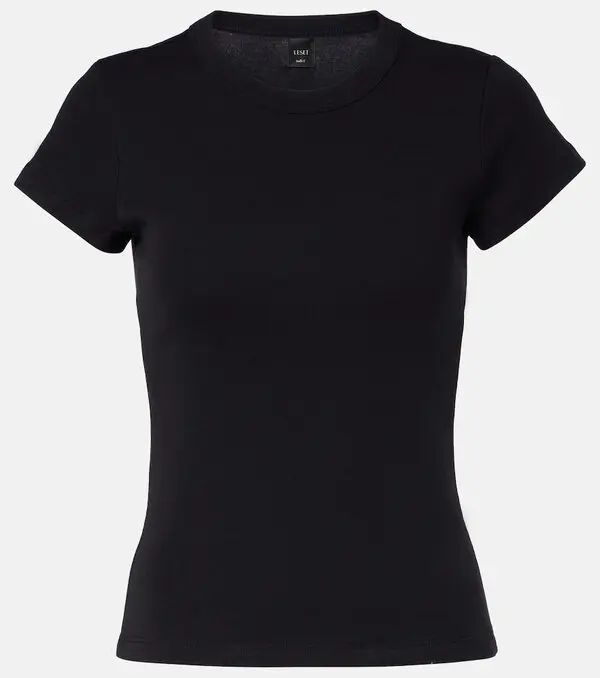 LESET Nando Cotton Jersey T-shirt - Black
