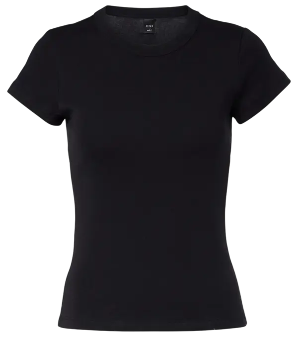 LESET Nando Cotton Jersey T-shirt - Black