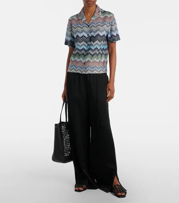 Missoni Zigzag Intarsia Shirt - Multicoloured