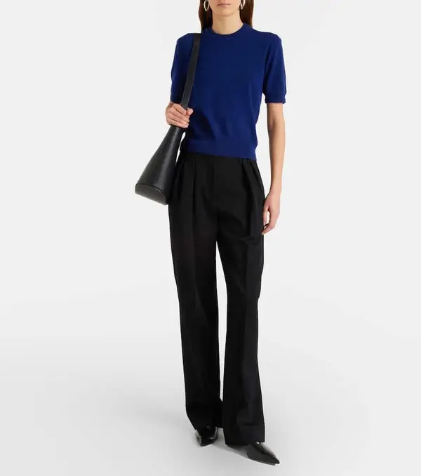 JIL SANDER Virgin Wool Sweater - Blue