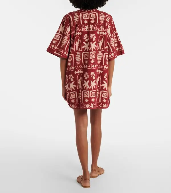 ALEMAIS Alémais X Lrnce Maya Cotton Minidress