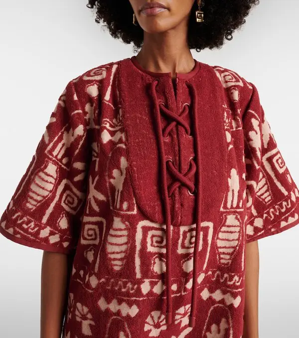 ALEMAIS Alémais X Lrnce Maya Cotton Minidress