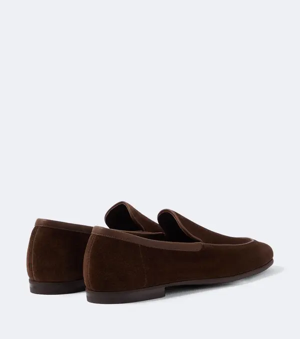 John Lobb Tyne Suede Loafers