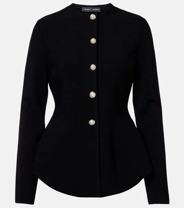 Proenza Schouler Dasha Jacket - Black
