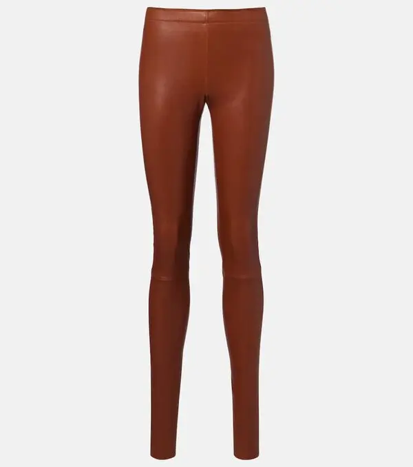 Stouls Carolyn Slim Leather Pants