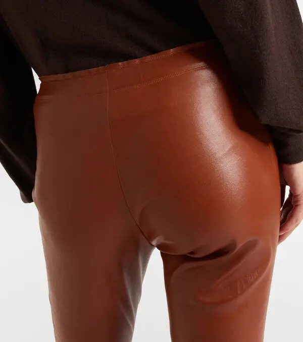 Stouls Carolyn Slim Leather Pants