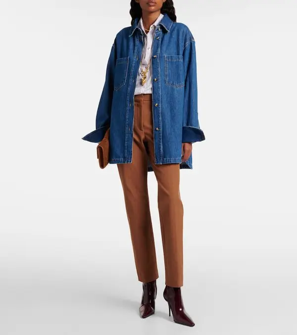 JOSEPH New Coleman Gabardine Straight Pants