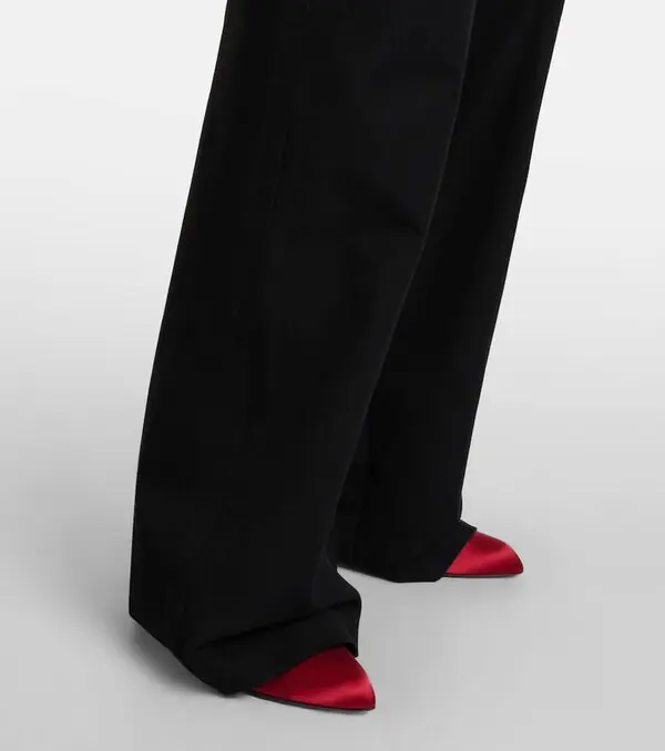 JOSEPH Yukio Gabardine Wide-leg Pants