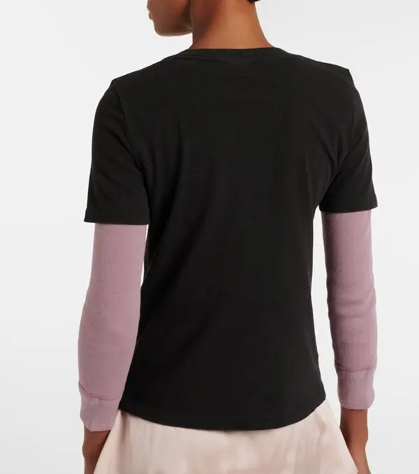 Chloé Logo Cotton T-shirt - Black