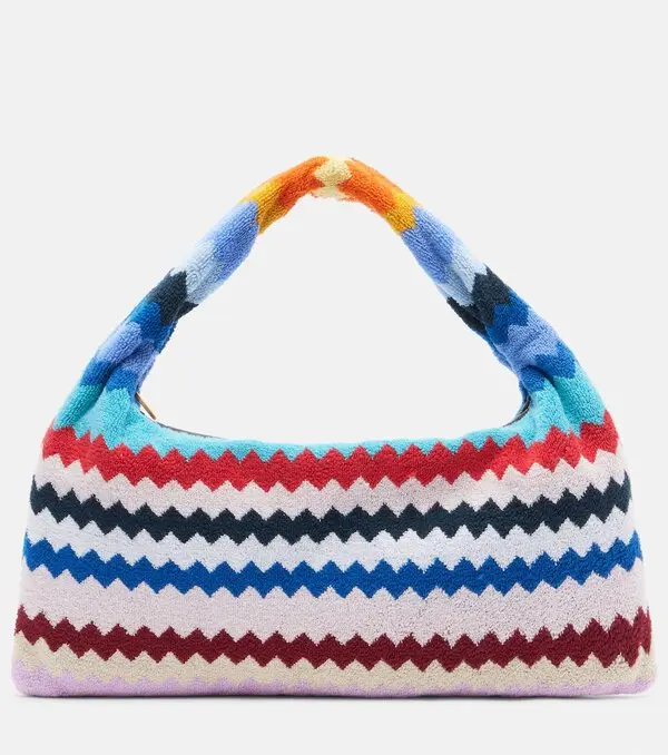 Missoni Zigzag Cotton Terry Top-handle Bag - Multicoloured